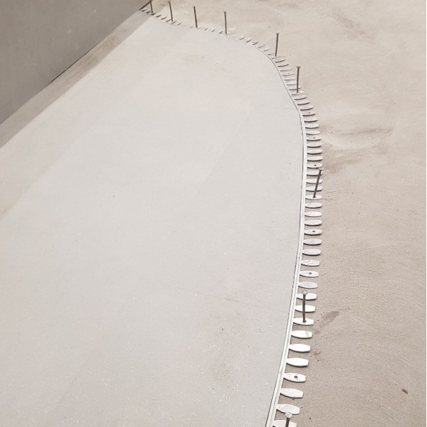 Aluminium Formable Trims for Bespoke Epoxy Resin Floors and Microcement ...