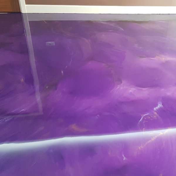 Magic Purple Metallic Pigments for Epoxy Coating