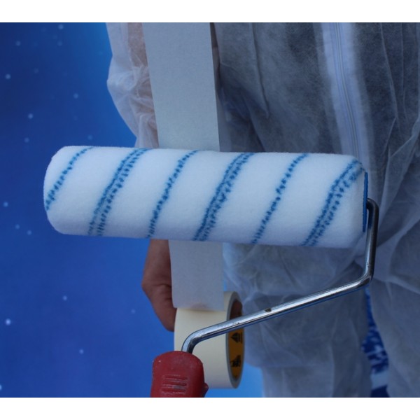 8 Mm Pile Premium Lint-Free Roller Cover 25 Cm - Solvent Resistant for ...
