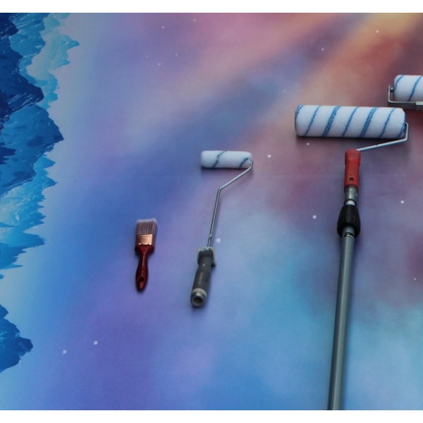 Small Roller HANDLE for 4" Mini Rollers - Solvent Resistant for ...